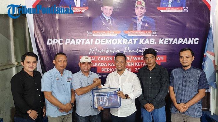 Theo, Sosok Anak Muda yang Serius Maju Pilkada Ketapang, DPC Demokrat ...