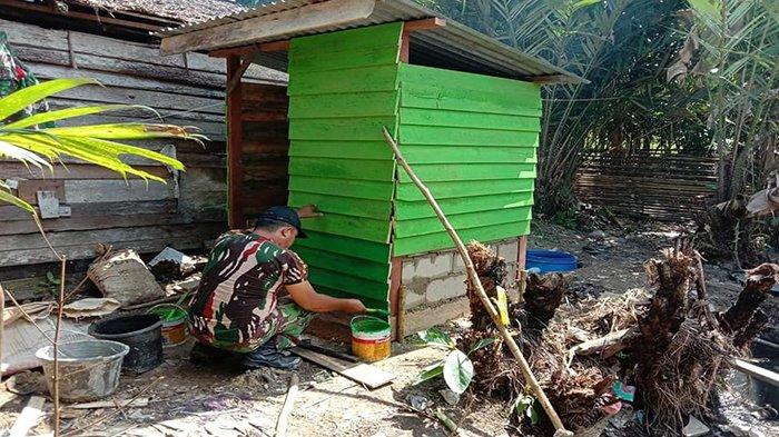 Jamban Sehat Kodim 1202/Skw Jamin Kesehatan Mariam - Tribunpontianak.co.id