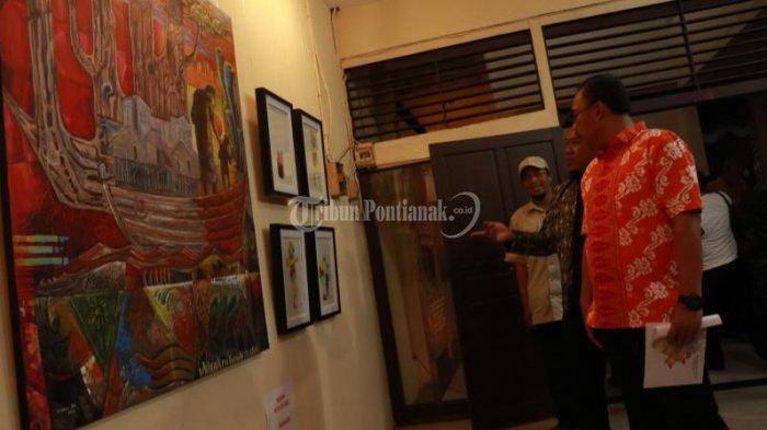 FOTO: Pameran Seni Rupa dengan Tema Borneo Metamorfosa ...
