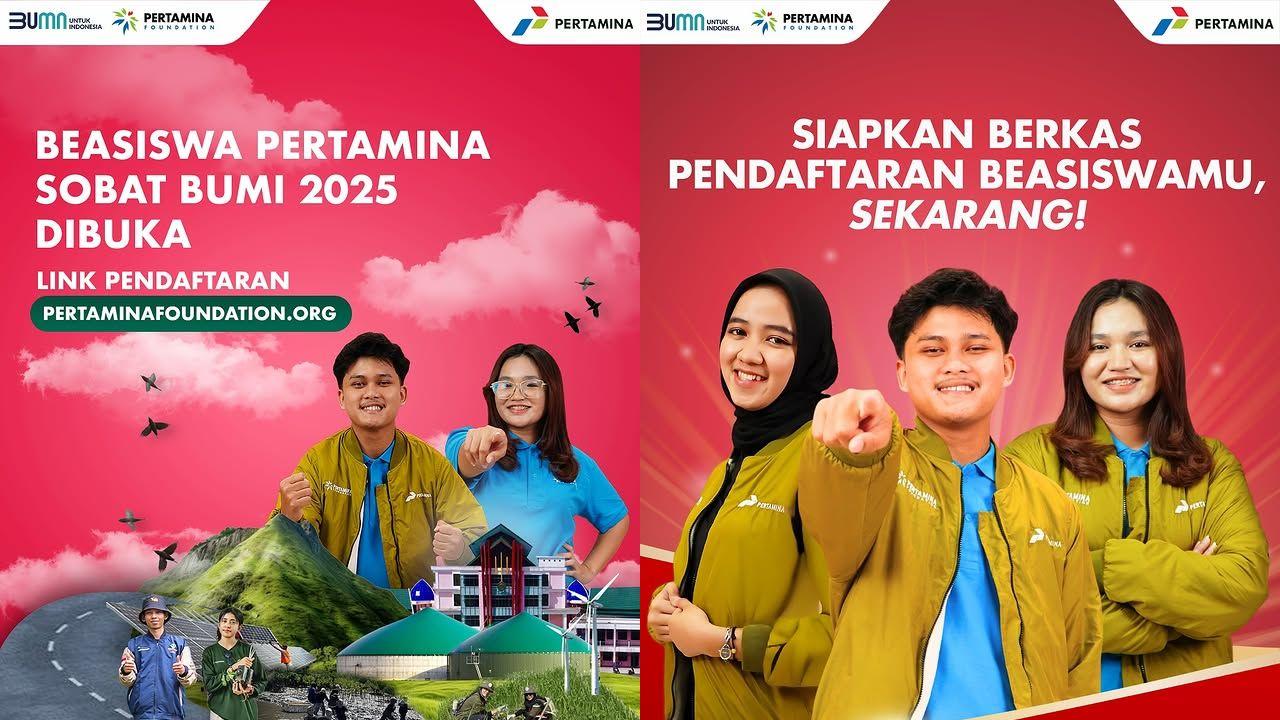 IKUTI Program Beasiswa Pertamina Sobat Bumi 2025: Kesempatan Emas bagi Mahasiswa Berprestasi ...