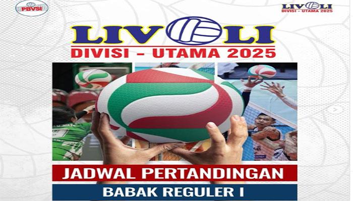 Jadwal Jam Tayang Voli Putra Livoli Divisi Utama 2025 Live TV Lengkap ...