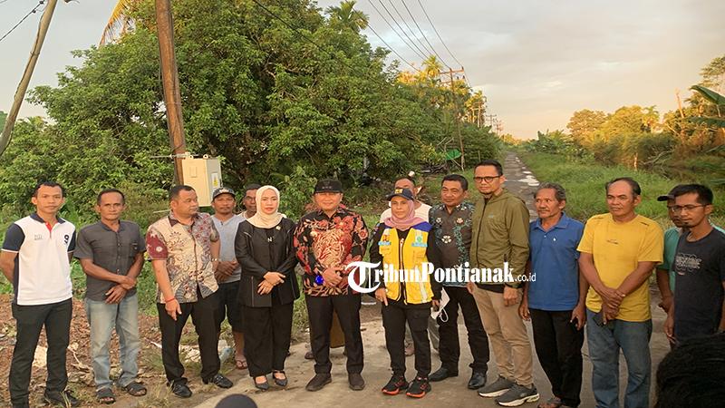 Bupati Kubu Raya Sujiwo Tinjau Belasan Proses Normalisasi Parit ...