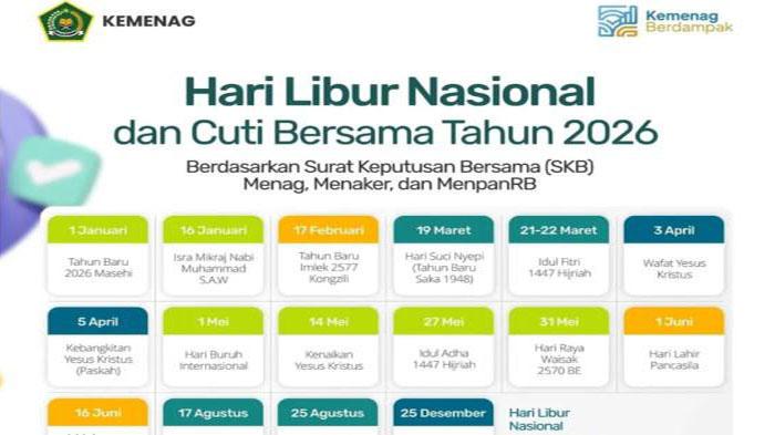 CATAT Jadwal Libur Panjang dan Long Weekend Bulan Bertabur Tanggal ...