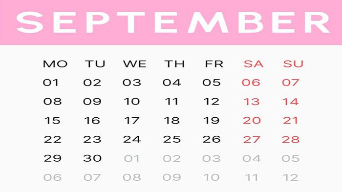 DAFTAR Hari Libur Kalender September 2025, Apakah Ada Tanggal Merah dan ...