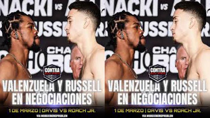 Jadwal Tinju Dunia Jose Valenzuela Vs Gary Antuanne Russell Kelas Super ...