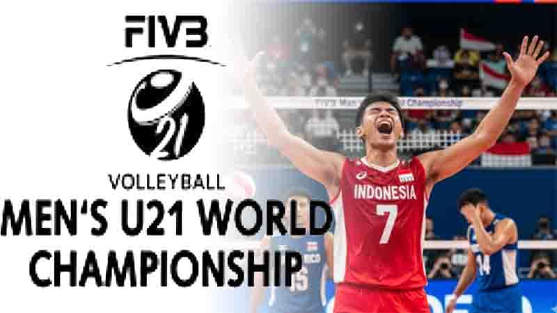 Live Streaming Voli Indonesia Vs Puerto Rico FIVB U21 Championship 2025 ...