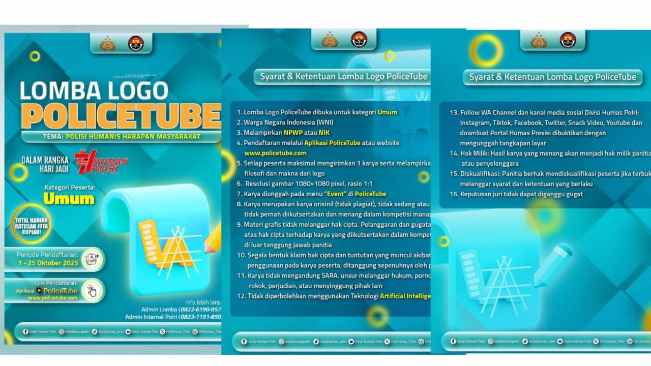 Sambut HUT Humas Polri ke-74, Bidhumas Polda Kalbar Gelar Lomba Desain ...