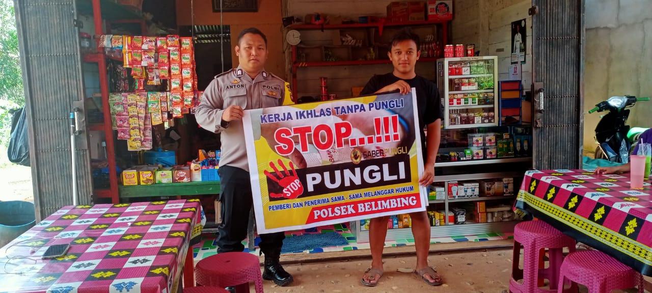 Rangkaian Kegiatan Bhabinkamtibmas Polsek Belimbing, Sosialisasi Stop ...