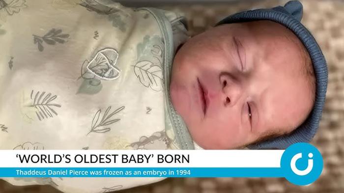 Thaddeus Daniel Pierce, Bayi yang Lahir dari Embrio Beku 31 Tahun - Halaman 2 - Tribunpontianak ...
