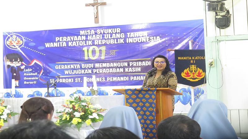 Karolin Dorong Kegiatan Pemberdayaan Perempuan Saat Hadiri HUT ke 101 ...