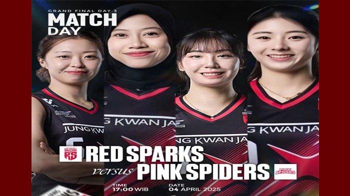 Red Sparks Lakoni MIssion Impossible Sore Ini di Final Leg 3, Mampukah Megawati Cs Kalahkan KYK ...