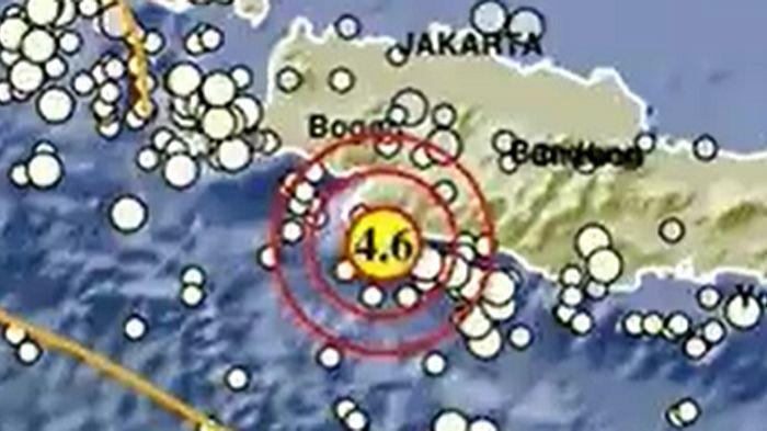 Baru Saja Gempa Terkini M4,6 di Jawa Barat Mengguncang Sukabumi, Guncangan Terasa Hingga Bandung ...