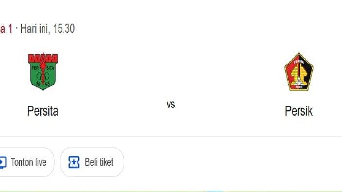 Link Live Streaming Persita VS Persik Kediri Sore Ini, Bisa Nonton di ...