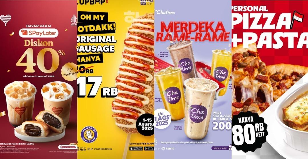Promo Diskon Makanan Peringati HUT RI 17 Agustus 2025, Ada BMK Baso dan ...