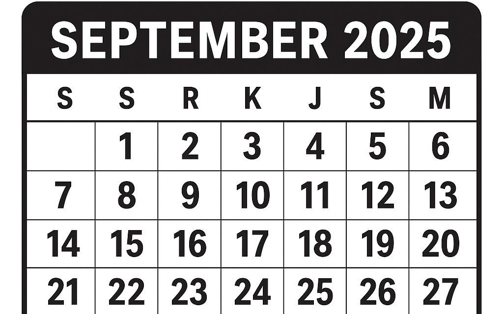 Kalender Bulan September 2025: Jadwal Lengkap Libur Nasional dan Hari Besar - Tribunpriangan.com