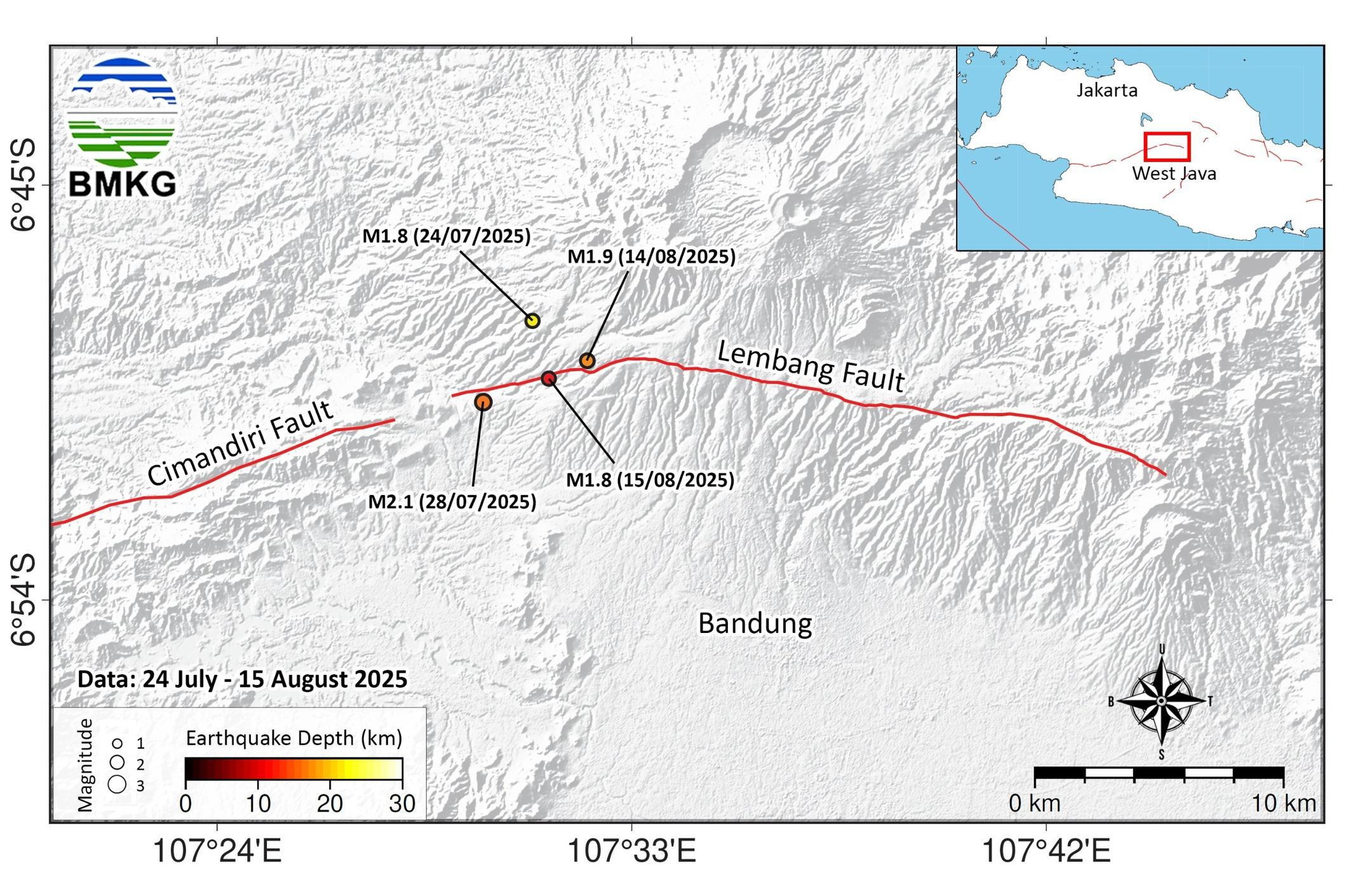 6 Titik Evakuasi di Bandung Disiapkan Buntut Menggeliatnya Sesar ...