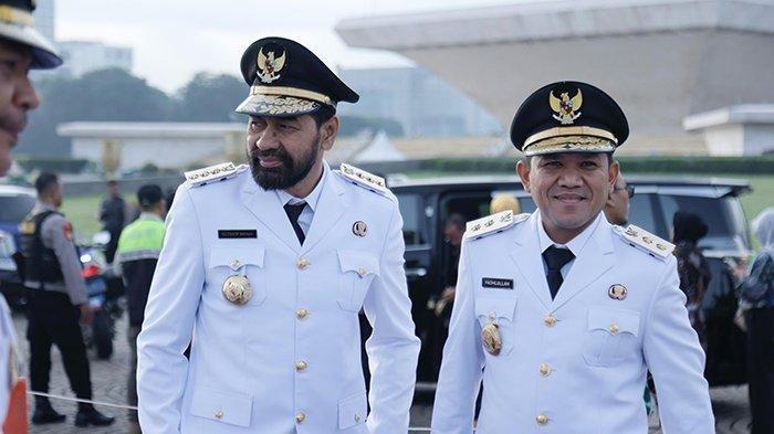 Mualem dan Dek Fadh Hadiri Pelantikan Kepala Daerah Se-Indonesia di Istana Negara - Prohaba.co