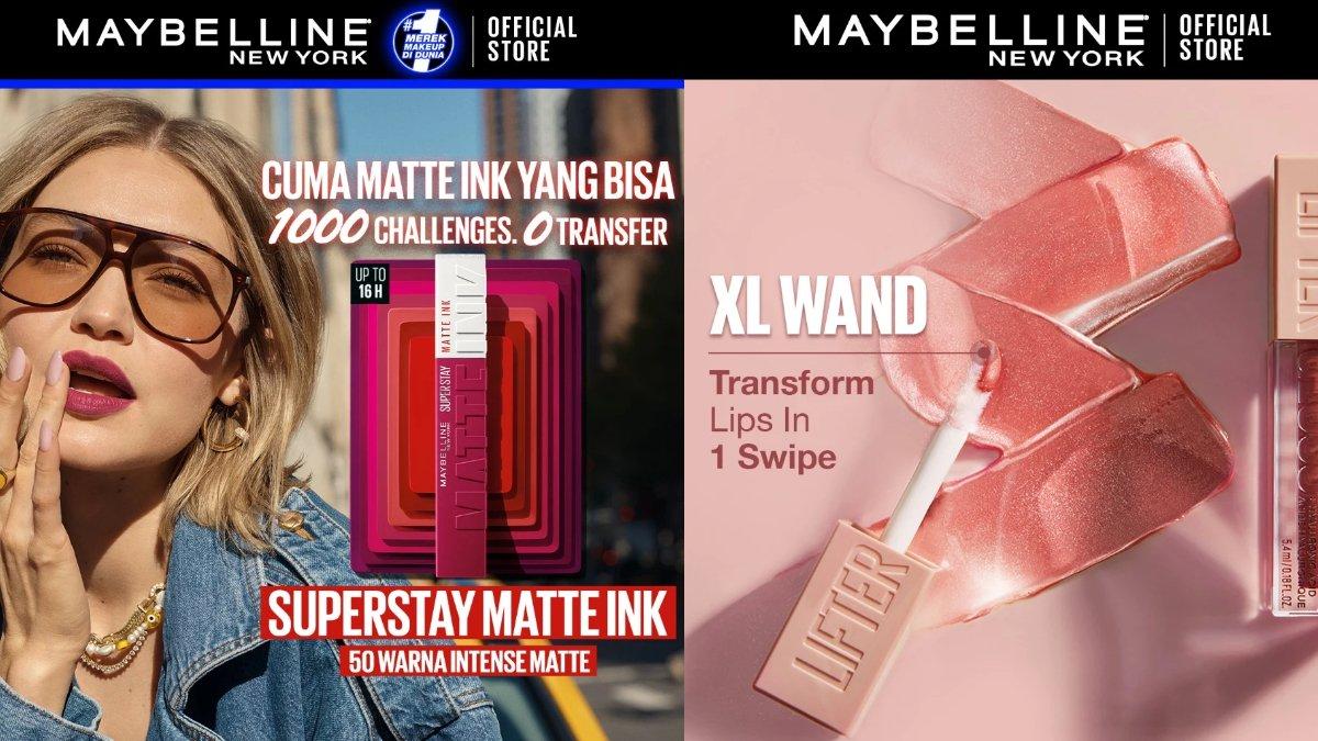 5 Rekomendasi Lipstik MAYBELLINE Best Seller: Matte Hingga Glossy ...