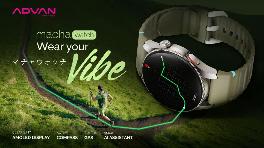 Advan Perkenalkan Macha Watch, Smartwatch Tangguh dengan AI dan GPS ...
