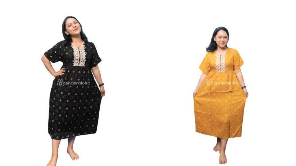 3 Rekomendasi Daster Batik Cenderaloka, Busui Friendly - Tribunshopping.com