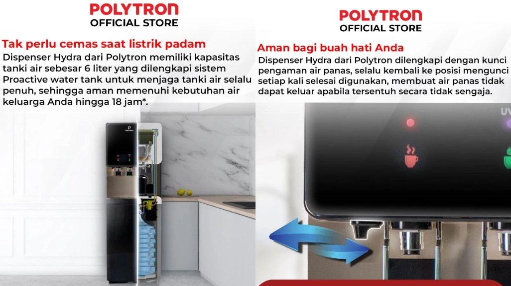 Review Lengkap Dispenser Galon Bawah Polytron PWC 500, Kelebihan dan ...