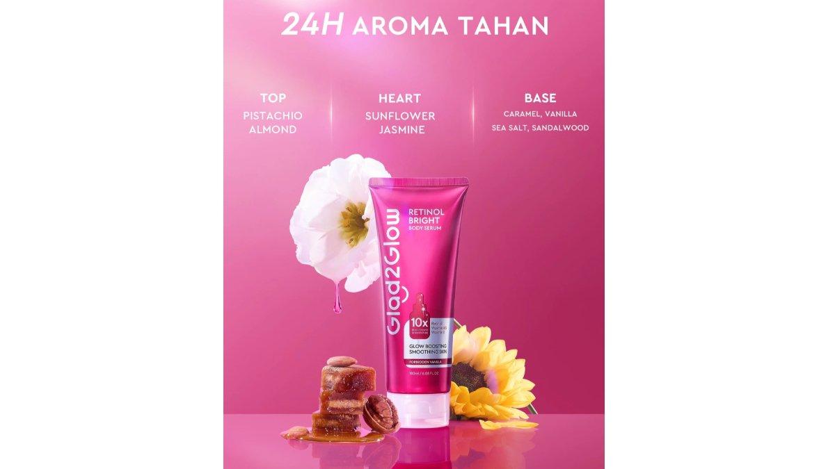 Review Glad2Glow Retinol Bright Body Serum: Manfaat, Kelebihan, hingga ...