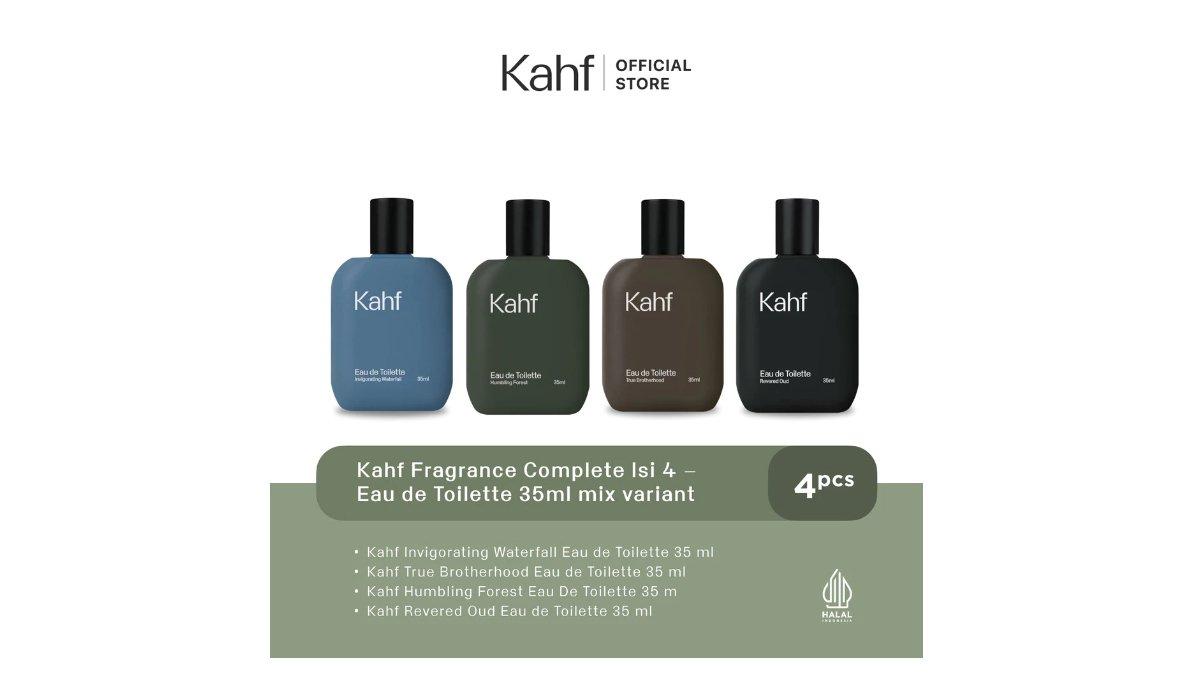 4 Varian Kahf Fragrance Eau de Toilette: Parfum Pria yang Tahan Lama ...