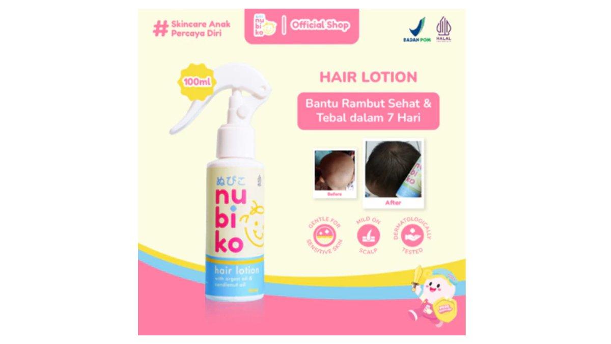 Review Lengkap Nubiko Hair Lotion: Hair Care Aman untuk Bayi dan Anak ...