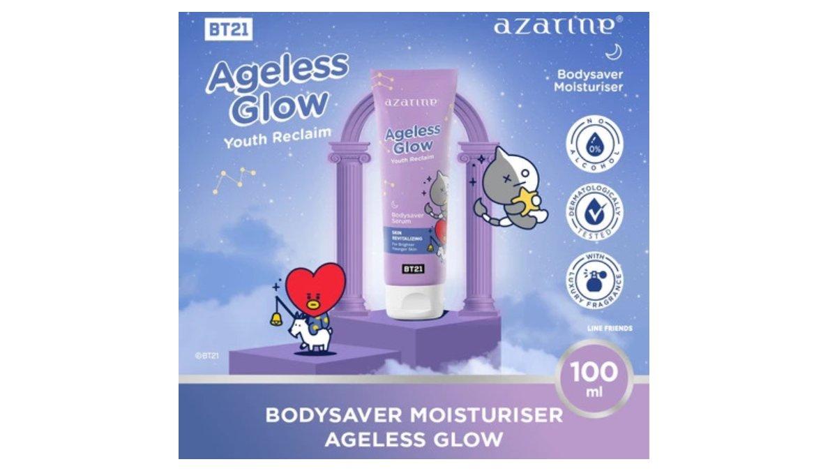 Review Azarine Body Lotion Ageless Glow untuk Kulit Kusam dan Tanda ...