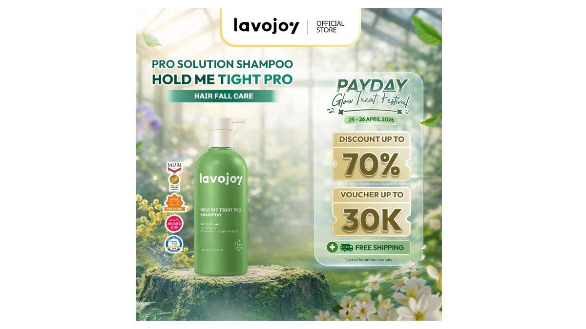 Review Lengkap Lavojoy Hold Me Tight Pro Shampoo: Solusi Cegah Rambut ...