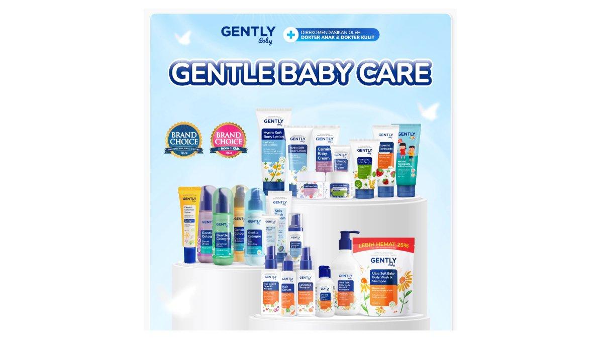12 Daftar Harga Produk GENTLY Baby Terbaru, Lengkap untuk Perawatan ...