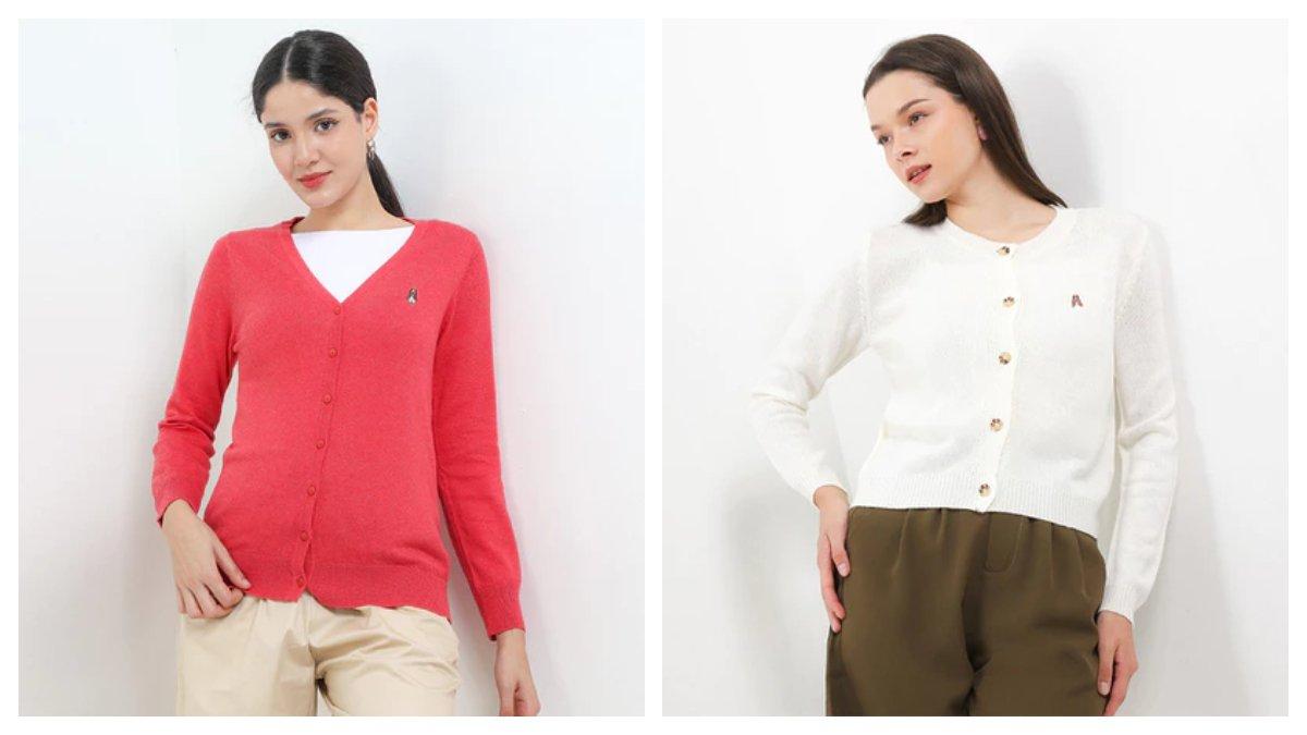 4 Rekomendasi Cardigan Hush Puppies yang Nyaman dan Kekinian ...
