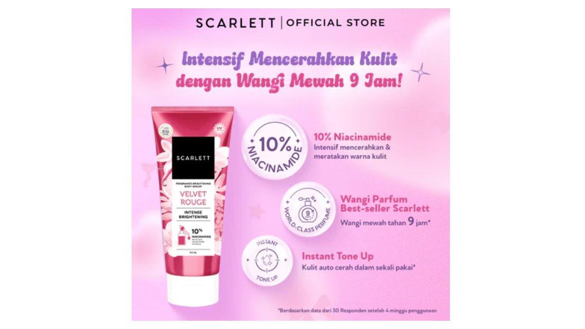 Review Lengkap Scarlett Fragrance Brightening Body Serum: Wangi dan ...