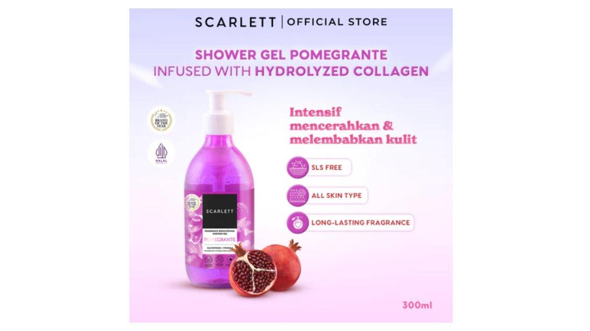 6 Varian Scarlett Fragrance Brightening Shower Gel dengan Aroma Mewah ...