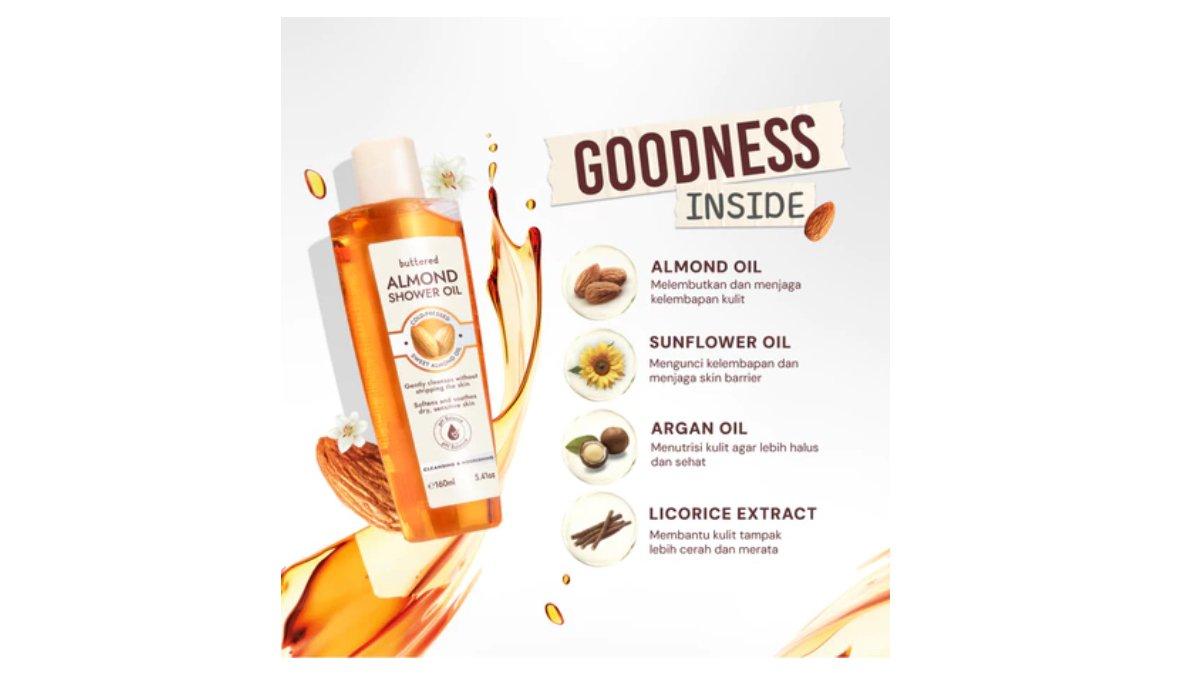 Review Lengkap Buttered Almond Shower Oil: Manfaat, Kelebihan, hingga ...