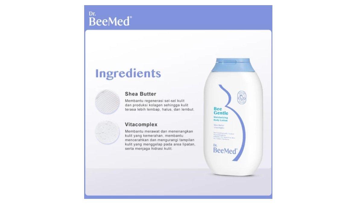 Review Lengkap Dr BeeMed Bee Gentle Moisturizing Body Lotion untuk ...