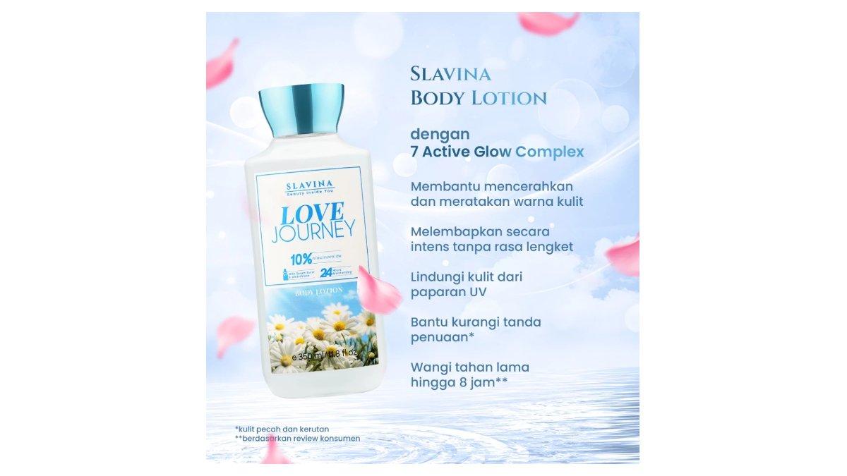 Review Lengkap Slavina Body Lotion Love Journey: Manfaat, Kelebihan ...