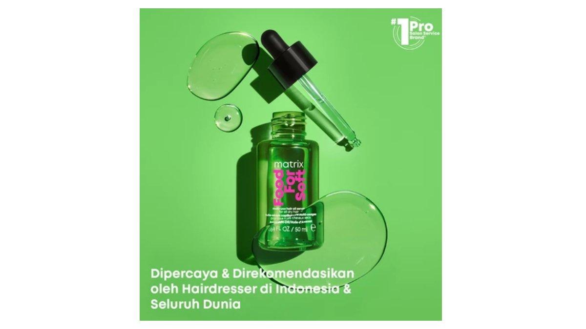 Review Matrix Food For Soft Multi-Use Hair Oil Serum: Solusi Rambut ...