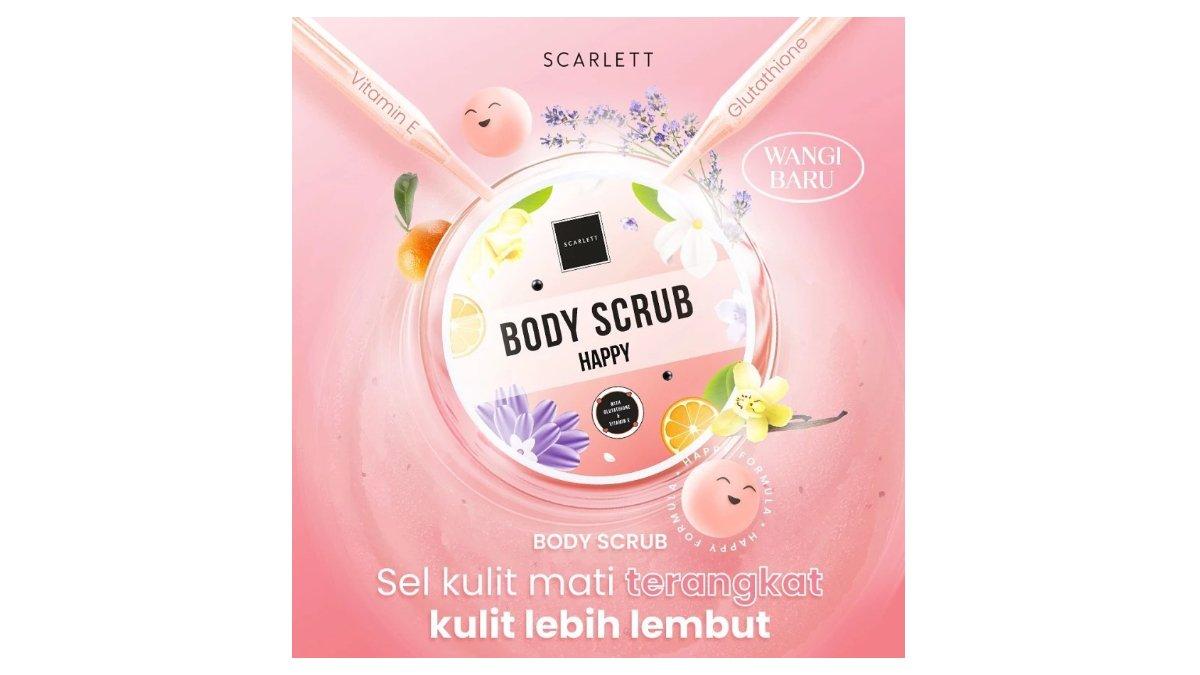 6 Varian Scarlett Body Scrub yang Populer, Bikin Kulit Halus dan Cerah ...