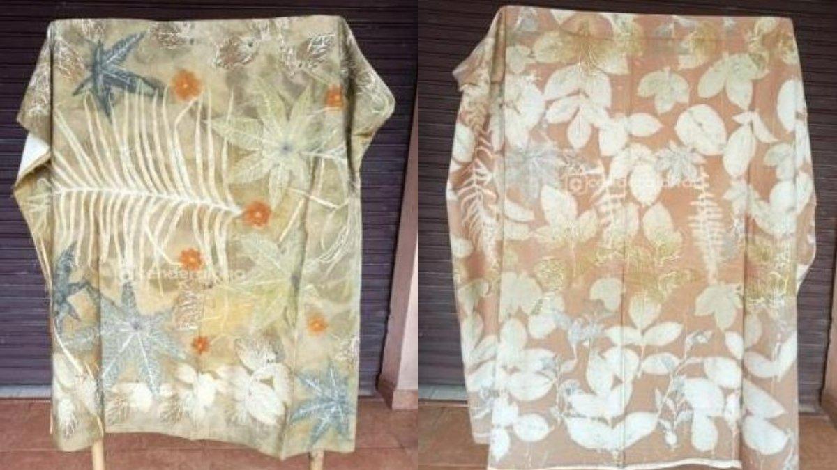 Cara Bedakan Ecoprint Asli dan Palsu, Jangan Terkecoh Kain Printing ...