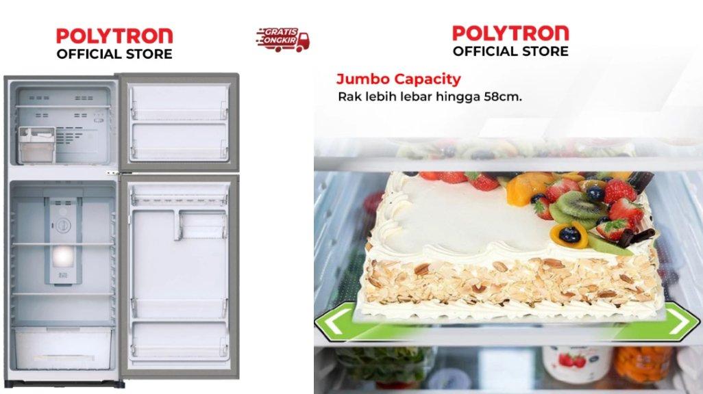 Review Lengkap Kulkas Polytron Belleza Jumbo PRW 25MNR, Plus dan Minus ...