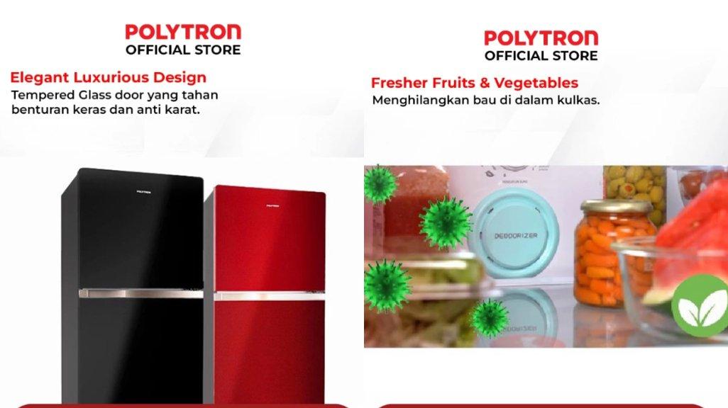 Review Lengkap Kulkas Polytron Belleza Jumbo PRW 25MNR, Plus dan Minus ...