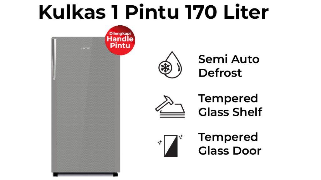Review Lengkap Kulkas Polytron Belleza PRA 17DDS, Plus dan Minus ...