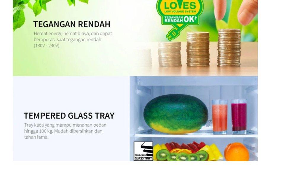 Review Lengkap Kulkas Sharp SJ-N192N-HS Kirei Series, Cek Fitur ...