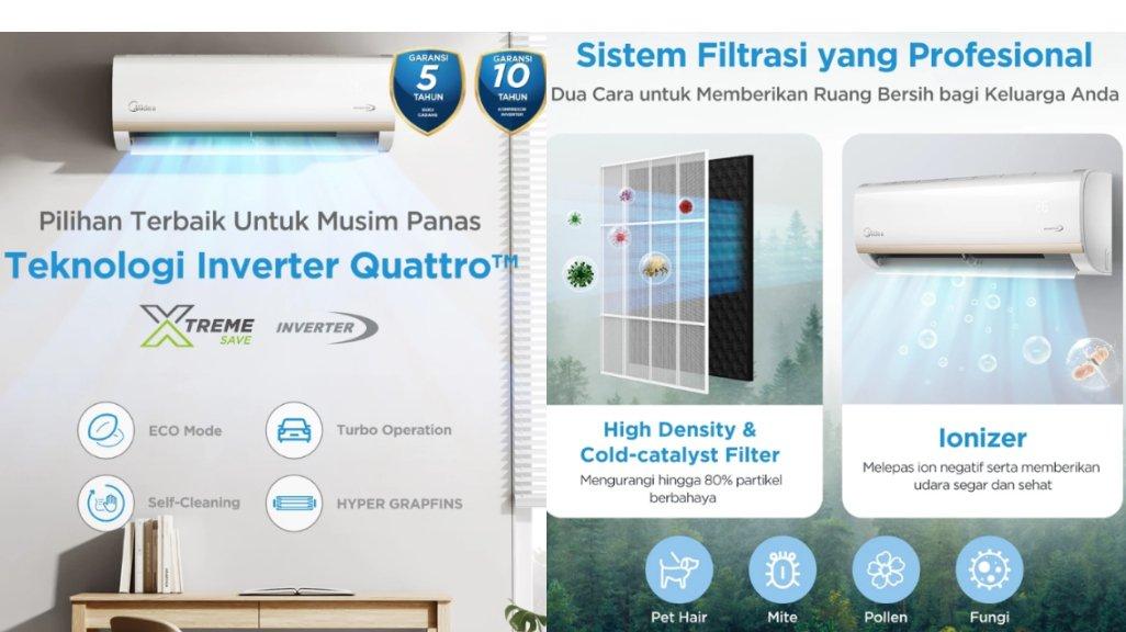5 Rekomendasi AC Inverter 1 PK, Harga Mulai Rp 3 Jutaan ...