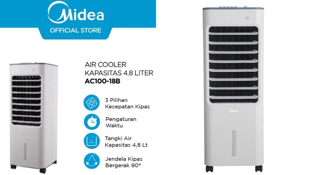 Review Lengkap Air Cooler Midea AC100-18B: Harga Terbaru 2026 dan Plus ...