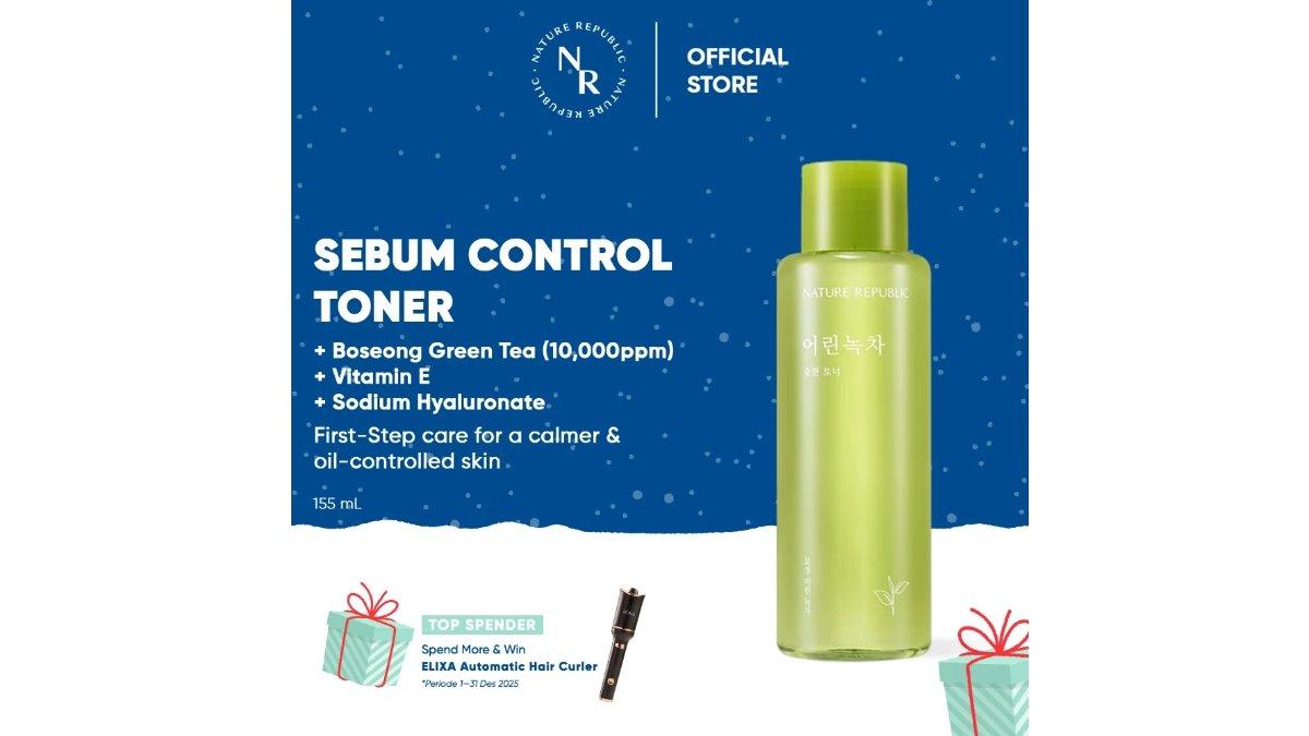 Review Lengkap NATURE REPUBLIC Mild Green Tea Toner: Manfaat, Kelebihan ...