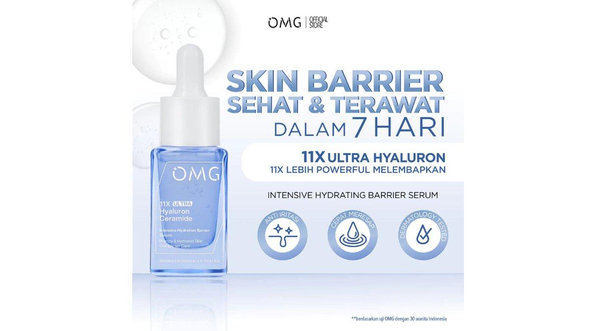 Review OMG Oh My Glow 11x Ultra Hyaluron Ceramide Intensive Serum ...