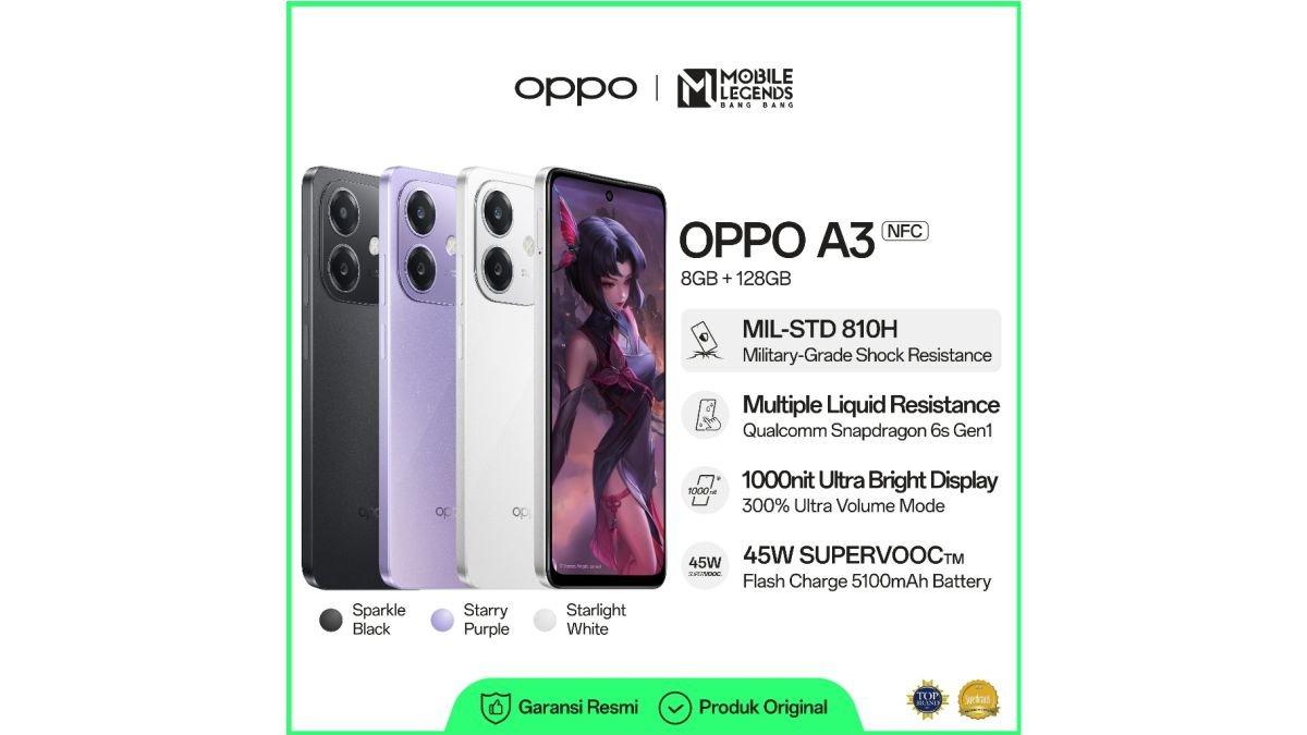 Daftar HP OPPO Harga Rp 1 Jutaan dan 2 Jutaan di September 2025: OPPO A5i Pro, OPPO A3, OPPO A79 ...