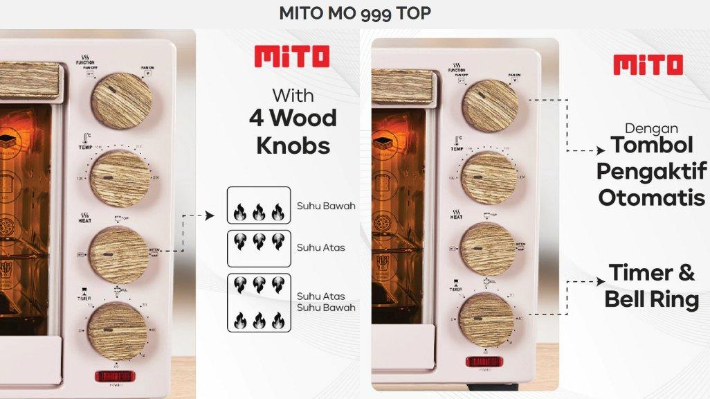 Review Lengkap Oven MiTO MO 999 TOP yang Turun Harga Jadi Under 1 Juta ...
